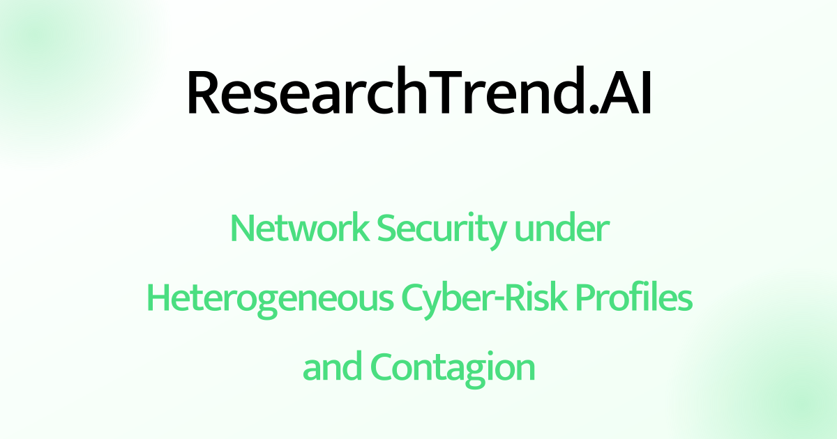 Network Security under Heterogeneous Cyber-Risk Profiles and Contagion ...