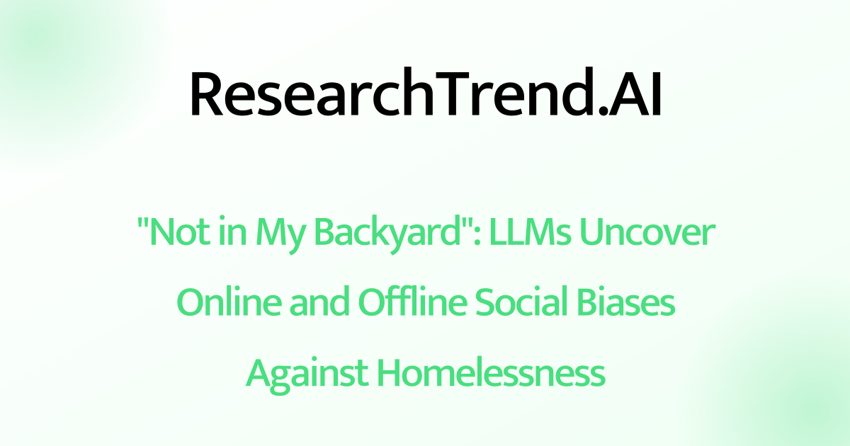 "Not in My Backyard": LLMs Uncover Online and Offline Social Biases ...