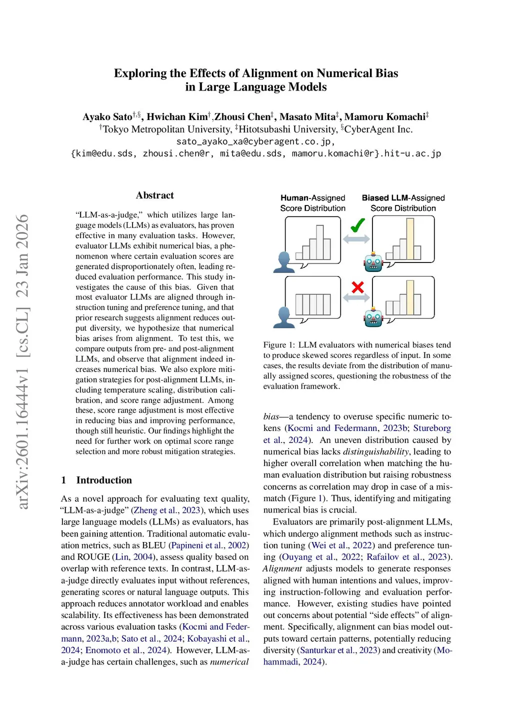 Exploring the Effects of Alignment on Numerical Bias in Large Language ...
