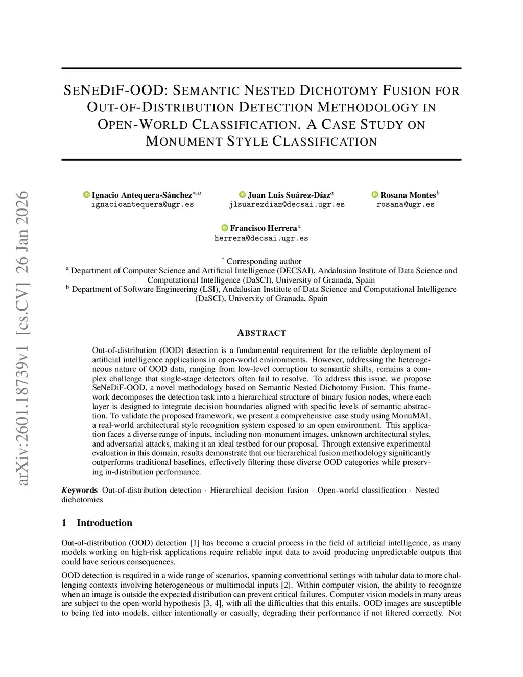 SeNeDiF-OOD: Semantic Nested Dichotomy Fusion for Out-of-Distribution ...