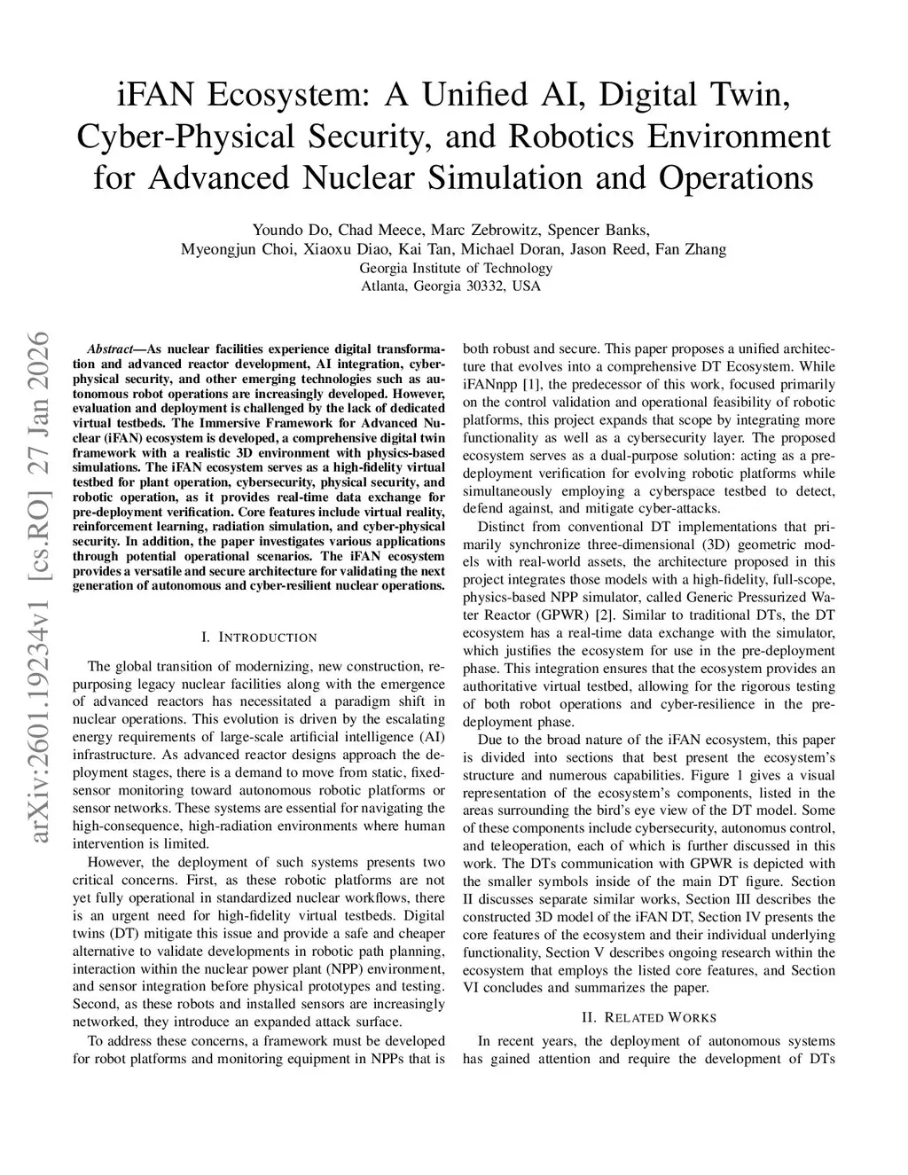 iFAN Ecosystem: A Unified AI, Digital Twin, Cyber-Physical Security ...