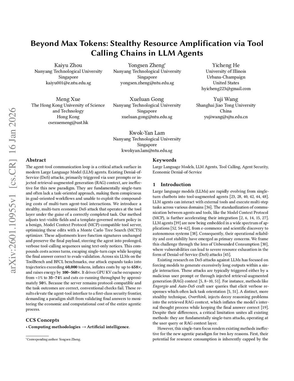 Beyond Max Tokens: Stealthy Resource Amplification via Tool Calling ...